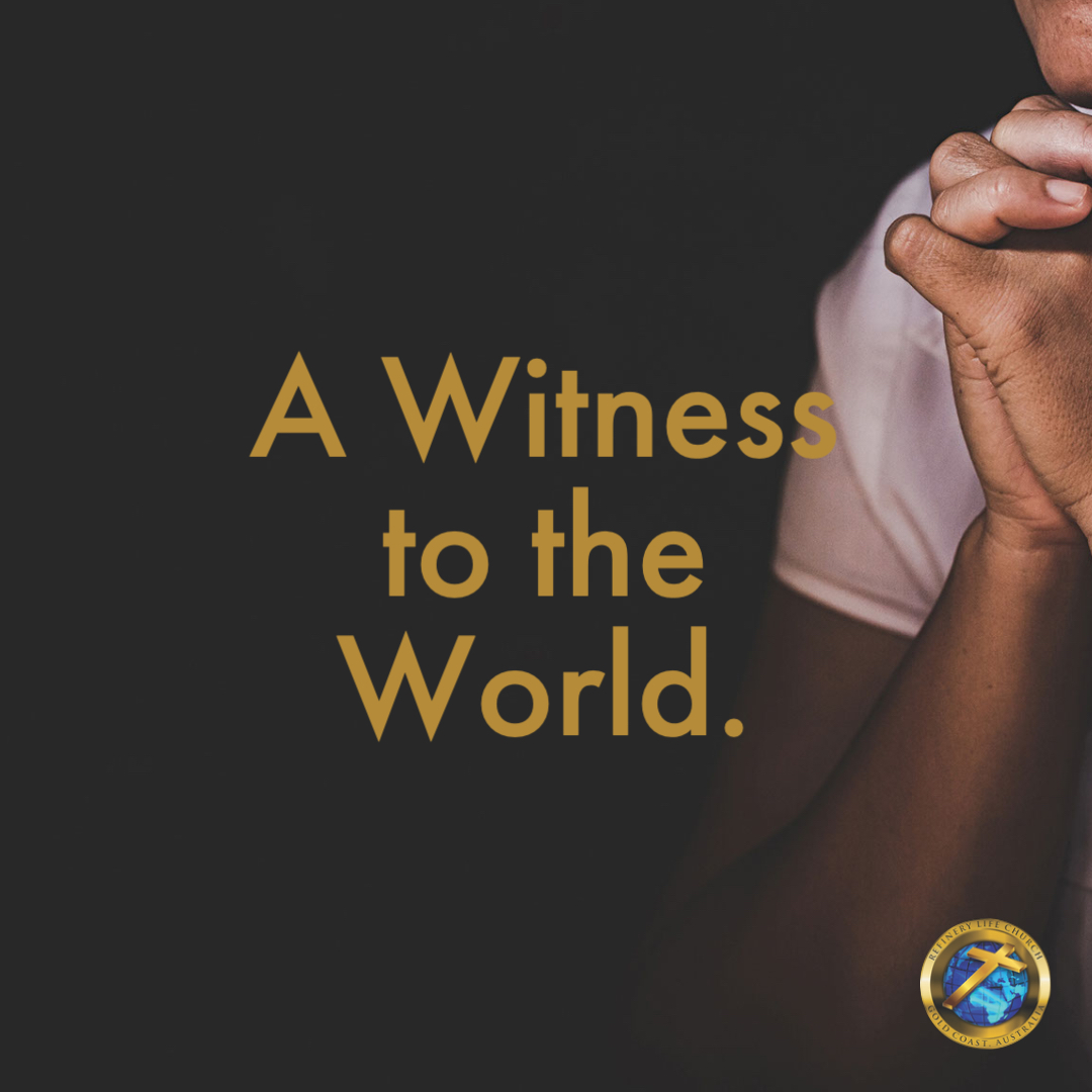 A Witness to the World. - Refinery Life